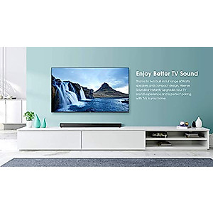 Hisense 2.0 Channel Sound Bar Home Theater System with Bluetooth (Model HS205) (Renewed)