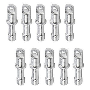 T Tulead 10PCS Tent Pole Repair Sleeve Tent Pole End Plug Aluminum Alloy Spare End Plugs for 8.5mm/0.33" Tent Poles