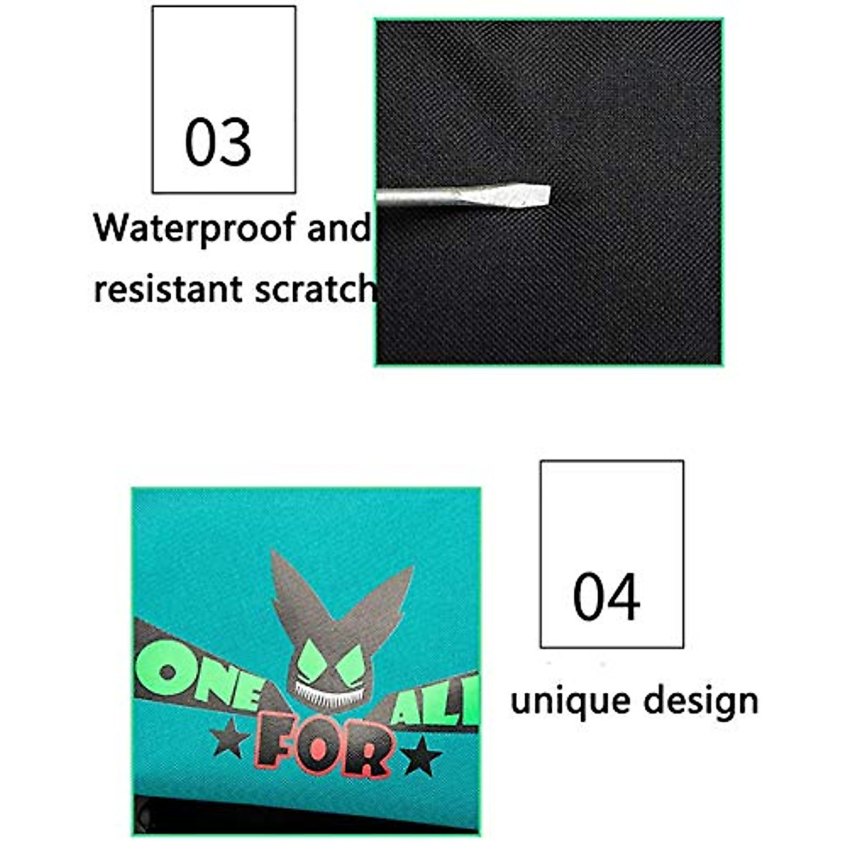 Resky M H A Backpack School BNHA Anime Travel Bakugou Katsuki Cosplay Bags (A)