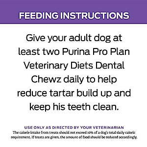 Purina Pro Plan Veterinary Diets Dental Chewz Dog Treats - 5 oz. Box