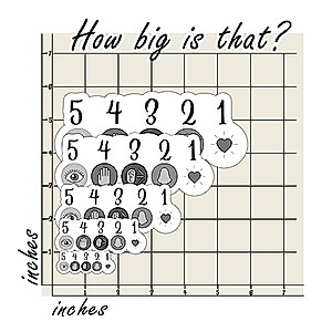 Miraki 5-4-3-2-1 Mindfulness Grounding Sticker, Mental Health Sticker, Mental Health Reminder Stickers, Water Assitant Die-Cut Vinyl Funny Decals for Laptop Phone Water Bottles Kindle Sticker