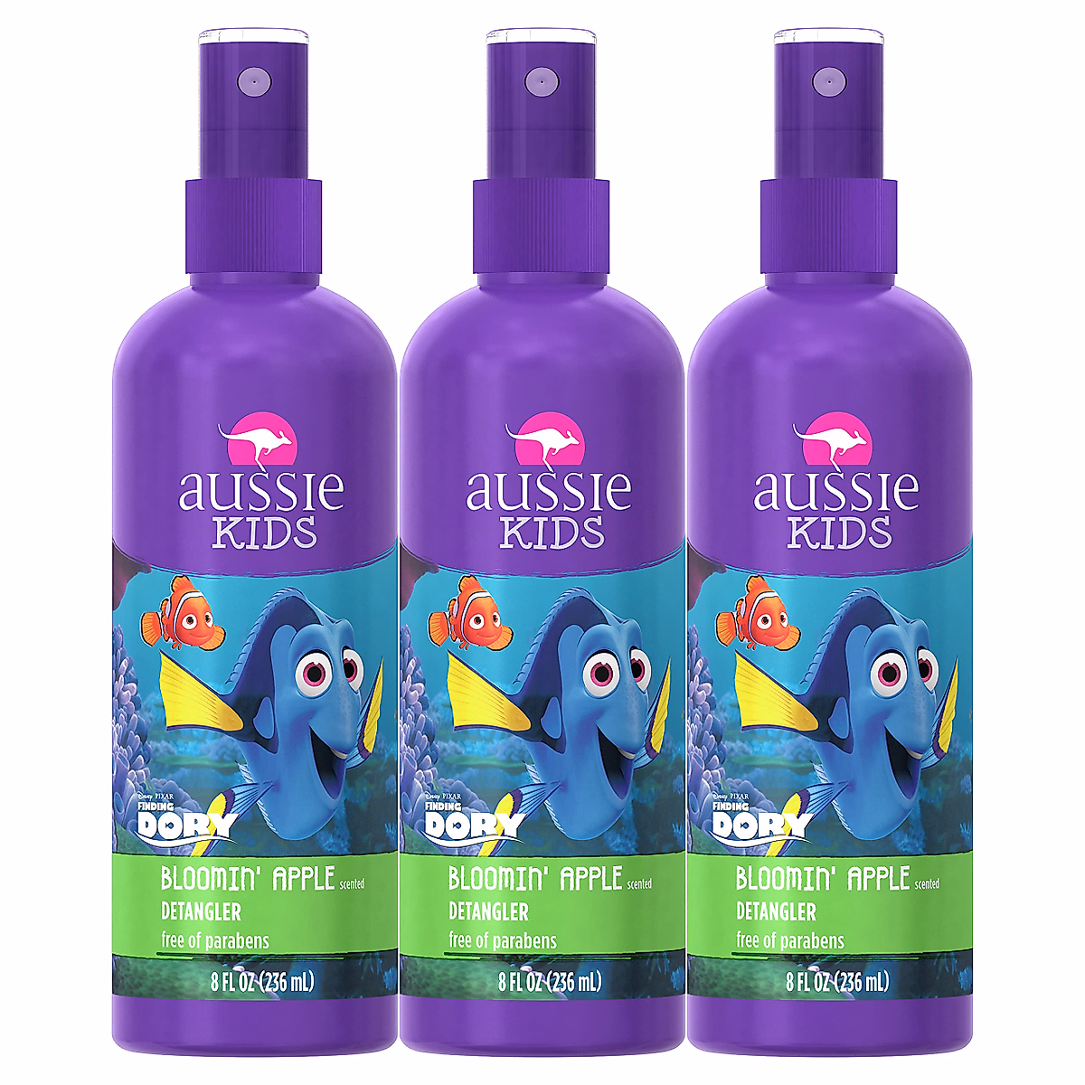 Aussie Kids Detangler 8 fl oz, Pack of 3