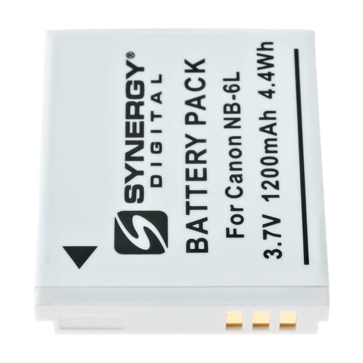 Synergy Digital Camera Battery, Compatible with Canon PowerShot SX540 HS Digital Camera, (li-ion, 3.7V, 1200 mAh) Ultra High Capacity, Replacement for Canon NB-6L Battery