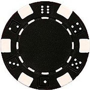 DA VINCI 200 Dice Striped 11.5 gram Poker Chip Set with Aluminum Case, Dealer Button, 2 Decks of Cards