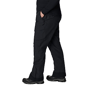 Columbia Men's Powder Stash Pant, Black, 4X x 34L-Big
