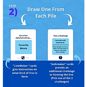 Therapy U Icebreaker Linemaker - Social Skills Games - A Classroom, Work, and Camp Game for Team Building