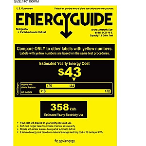 Antarctic Star 12 Bottle 70 Can Wine Cooler/Cabinet Beverage Refrigerator Small Mini Fridge Clear Front Glass Door Counter Top Red Cellar Beer Soda Bar Quiet Compressor Freestanding 1.6 cu.ft Black