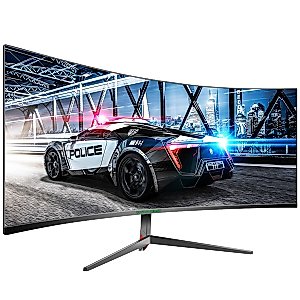 TITAN ARMY C30SK-PRO 30 inch Curved Gaming 200HZ Monitor 21:9 PIP/PBP Display 2560x1080 Ultra Wide RTS/FPS Game Scene Mode 1800R VA Panel led A+ Screen AMD Freesync