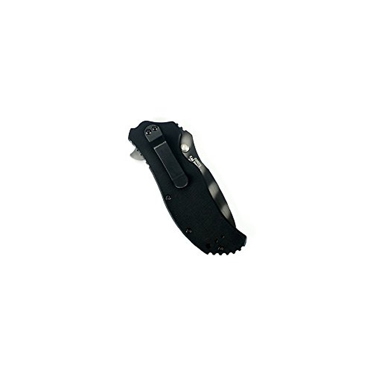 Zero Tolerance 0350TS; Folding Pocket Knife; 3.25 in. S30V Stainless Steel Blade with Tiger-Stripe Tungsten DLC Coating, G-10 Handle, SpeedSafe Assisted Opening and Quad-Mount Pocketclip; 6.2 OZ.