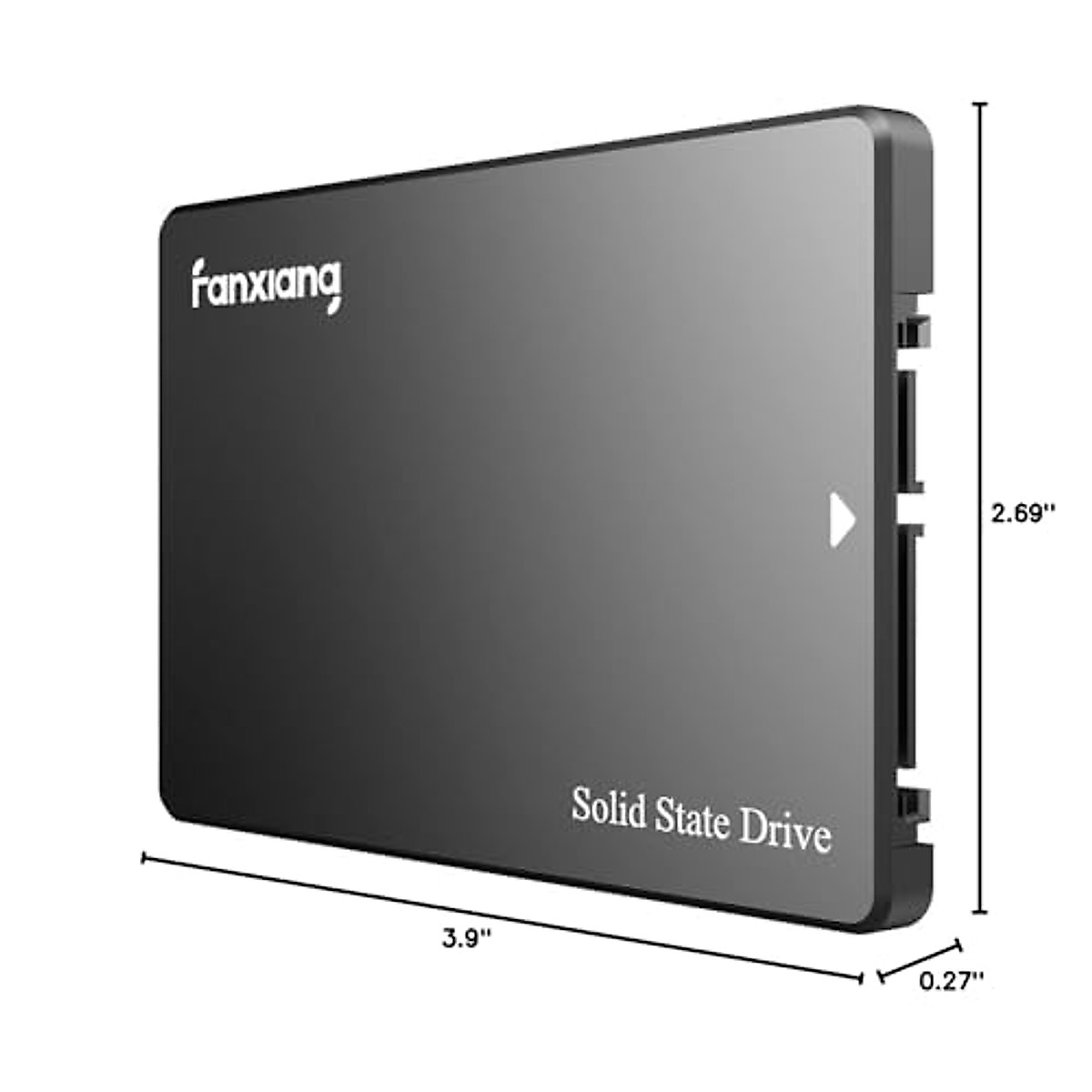 fanxiang SSD 2TB Internal Solid State Drive SATA III 6Gb/s 2.5", 3D NAND, SLC Cache, Up to 550MB/s, Compatible with Laptops and PC Desktops(S101)