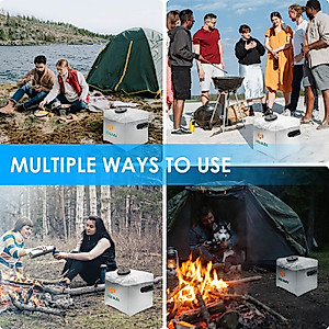 𝟐𝐏𝐜𝐬 𝐔𝐩𝐠𝐫𝐚𝐝𝐞𝐝 Pool Ladder Weights - Universal Pool Steps Weights for Above Ground Pools, Fillable Pool Weights for Ladders SandBags Container for Swimming Entry Systems