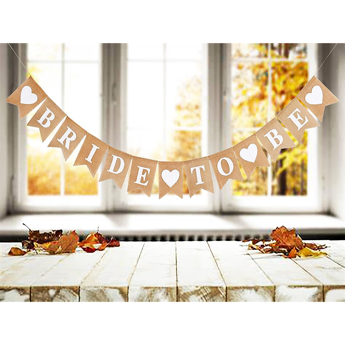 Fall Bridal Shower Decorations/Maroon Gold Burgundy Gold Bachelorette Party Decorations Fall Bachelorette Burlap Banner Bride to Be Decorations Fall Wedding Decorations