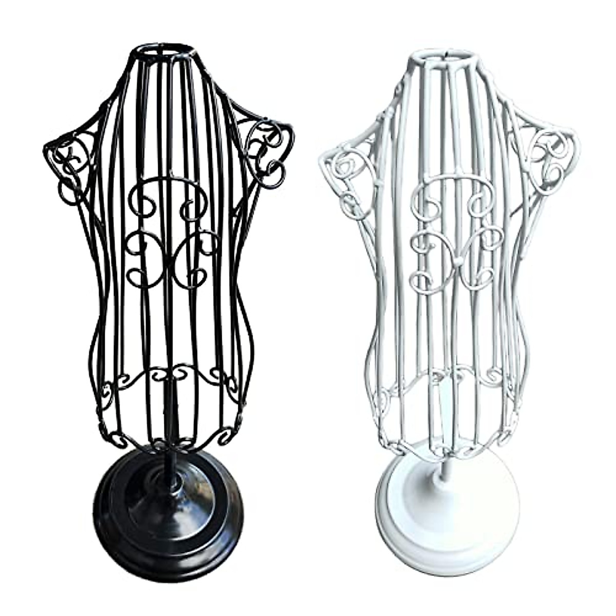 Bothyi 2X Dog Clothes Display Stands Display Rack for Dress Display Pet Clothes Doll Clothes