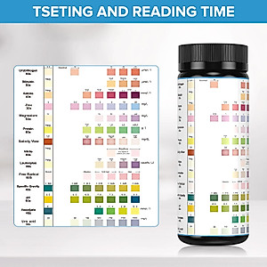Urine Test Strips 14 Parameters 100 Count, Urinalysis Urine Test Strip for UTI, Keto, Ketosis, Protein, Specific Gravity, Ketone