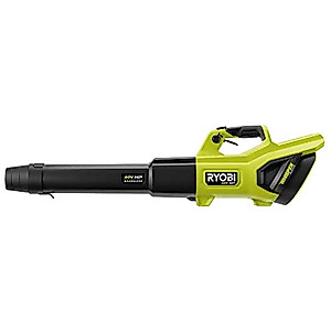 RYOBI 40V HP Brushless 190 MPH 730 CFM Cordless Battery Jet Fan Leaf Blower (Tool Only) (Renewed)