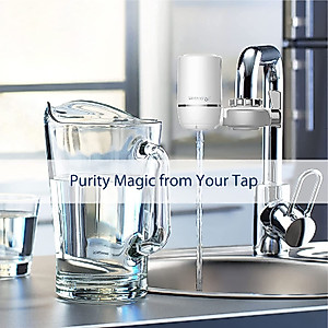 Waterdrop WD-FC-01 NSF Certified 320-Gallon Longer Filter Life Water Faucet Filter & Replacement Filters for ACF Faucet Filtration System