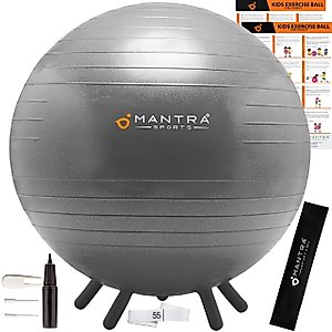 Flexible Seating for Classroom Elementary & Middle School, Wobble Stools for Classroom Seating, Kids Sensory Chair for Autistic Children, ADHD Chairs for Kids, Kids Yoga Ball Chair with Fidget Band