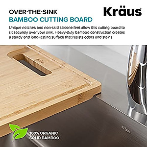Kraus KCB-101BB Kore Cutting Board, 17" x 12 1/2"