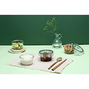 gotman Airtight Food Storage Containers(40.6 oz) 100% Tritan BPA-Free Vegetable Organizer Boxes | Microwave & Freezer Safe Food Containers with Lids | Leak-Proof Lids