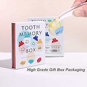 ONCEBABY Tooth Fairy Box for Boys, Tooth Boxes for Lost Teeth for Kids, Newborn Baby Birthday And Shower Gift