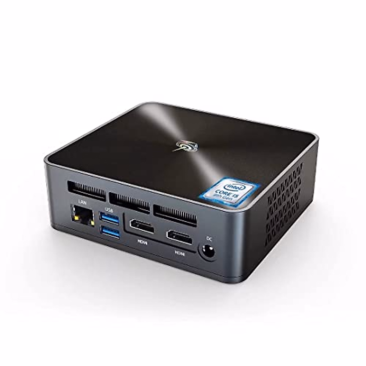 Beelink New 8th Generation Intel 4 Cores 8 Threads i5-8259U Processor(up to 3.8GHz), Mini pc with 16G DDR4 RAM/500GB NVMe M.2 SSD, Support 4K Dual HDMI Display,WiFi5,BT5.0, 4*USB 3.0