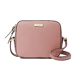 Kate Spade Genuine Leather Cammie Newbury Lane Crossbody (Dusty Peony)