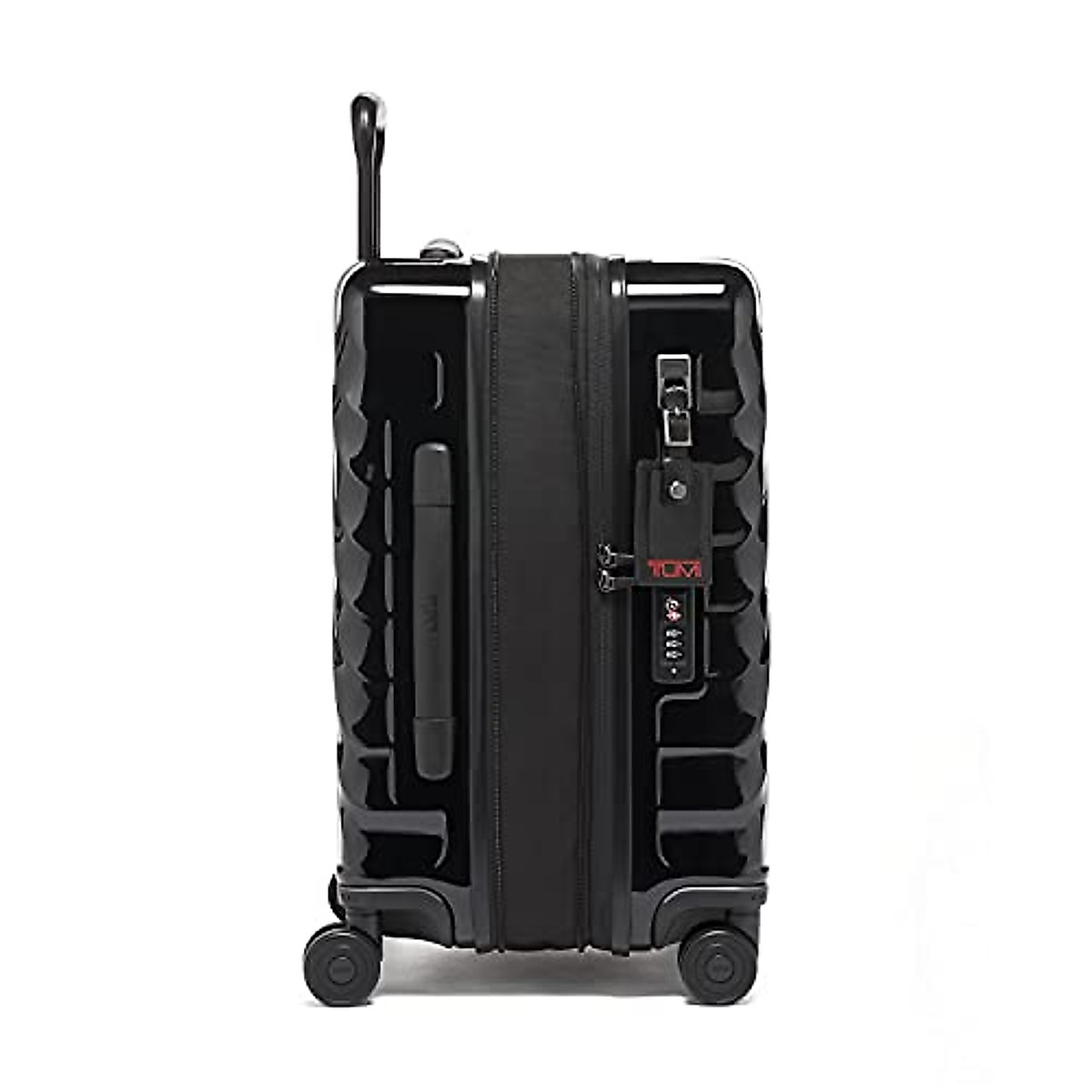 TUMI 19 Degree International Expandable 4-Wheel Carry On - Hard Shell Carry On Luggage - Rolling Carry On Luggage for Plane & International Travel - Black