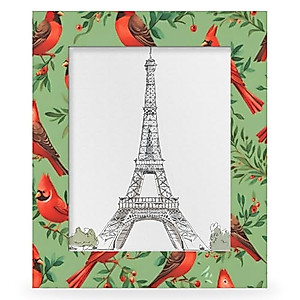 Mardesigns Xmas Birds 11x14 Picture Frame, Red Cardinals Display Pictures11x14 or 8x10 Photo, Wall Gallery Photo Frames and Tabletop Display Frame