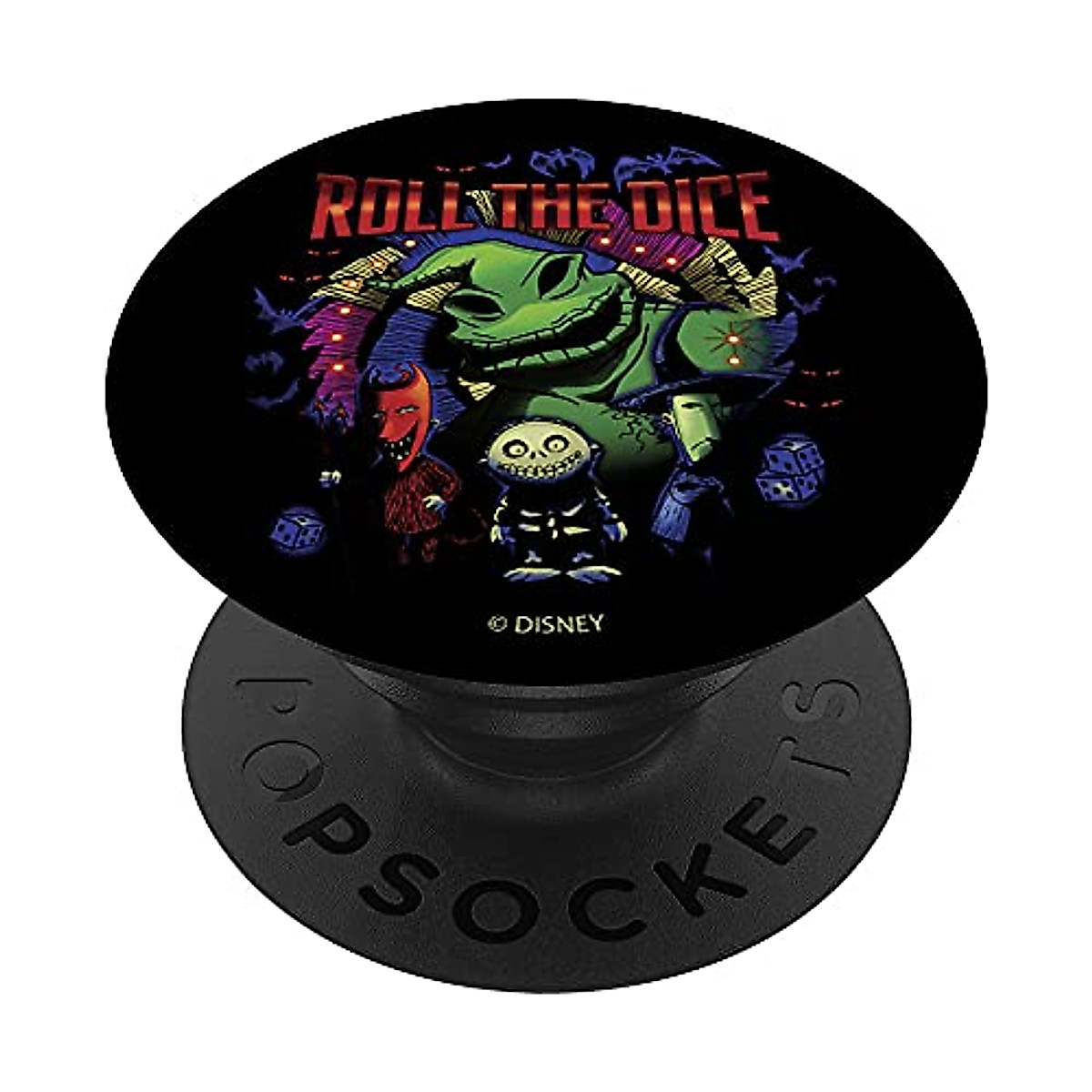 Disney Nightmare Before Christmas Oogie Roll The Dice PopSockets Swappable PopGrip