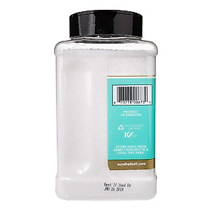 Sundhed Sea Salt (Fine) in Refill | 750 Grams (26.45 oz) | Gourmet Seasoning Salt | Real and Natural Iodized Salt | Keto Friendly and Kosher Certified