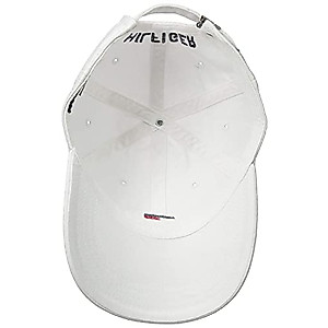 Tommy Hilfiger Men's Ardin Dad Hat, Tommy White, One Size