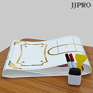 Fundraising Thermometer Chart Goal Tracker Decal - 48"x12" - Dry Erase Goal Setting Wall Poster Thermometer - Removable Giant Sales Goal Vinyal Sticker