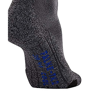 FALKE Women's TK2 Explore Cool Hiking Socks, Mid Calf, Medium Padding, Breathable Quick Dry, Cooling, Lyocell, Grey (Asphalt Melange 3180), 5-6, 1 Pair