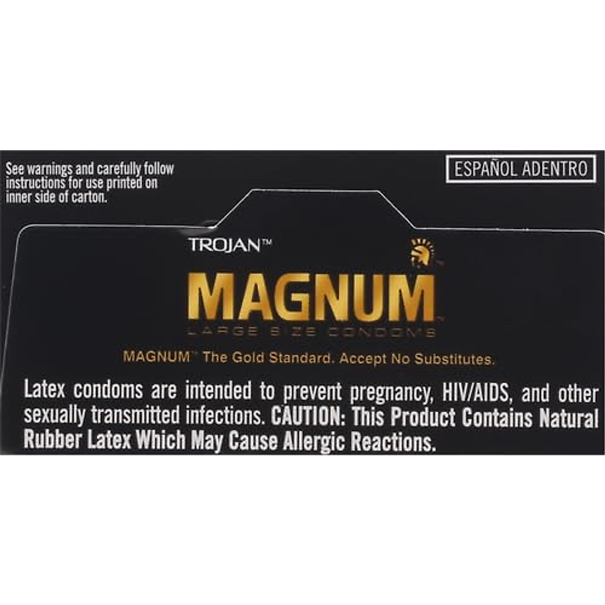 Trojan Magnum Large Size Lubricated Condoms - 12 count