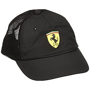 F1 Scuderia Ferrari Puma Trucker Hat - Black