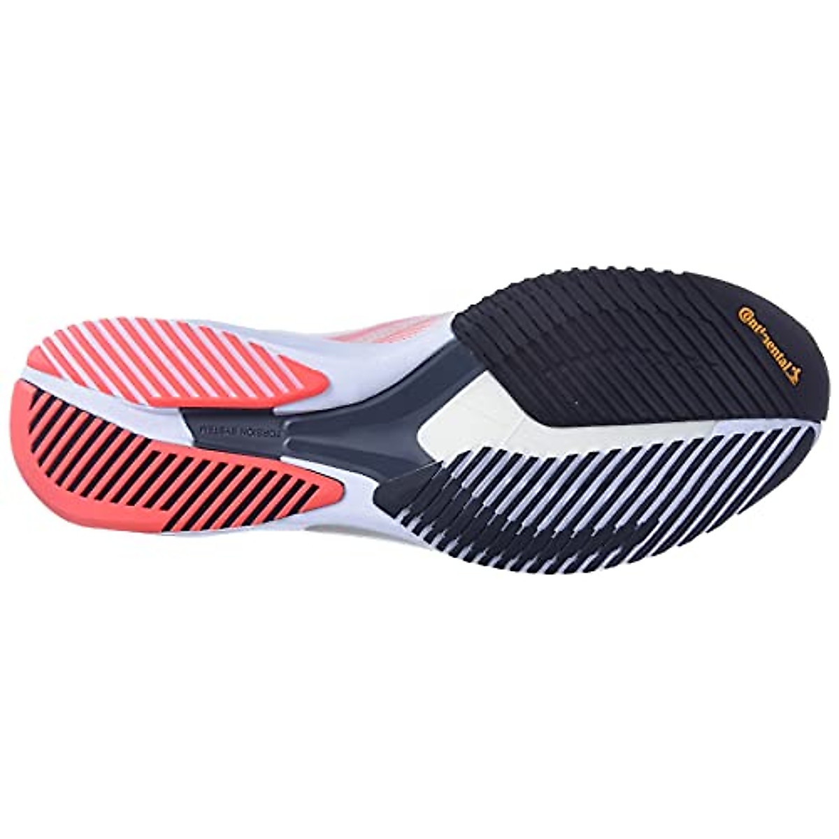 adidas Adizero Adios 6 Running Shoe - Women's FTW White/Gold Metallic/Solar Red, 6.5