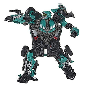 Transformers Toys Studio Series 58 Deluxe Class Dark of The Moon Movie Roadbuster Action Figure – Adults and Kids Ages 8 and Up, 4.5-inch
