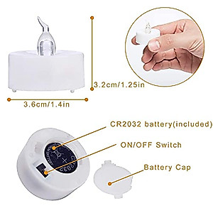 Homemory Value Set - 50 Luminary Bags & 100 LED Tea Lights, Long Lasting Battery Included, Ideal for Various Decor