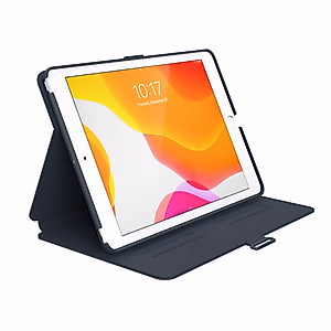 Speck Products StyleFolio iPad Case (2019) and Stand, Stormy Grey/Charcoal Grey