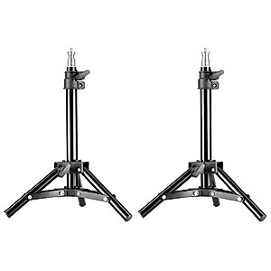 Neewer® Photography Photo Studio 50cm / 20inch Aluminum Mini Table Top Backlight Stand (2 Stands)