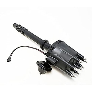 83613 MSD Black Chevy V8 Pro-Billet Distributor with Vacuum Advance
