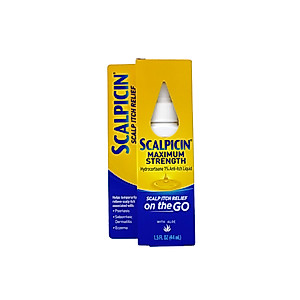 Scalpicin Scalp Itch Relief, 1.5 fl Oz. Maximum Strength