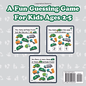 I Spy Garbage Trucks For Kids Ages 2-5: I Spy Book For 2, 3, 4, 5 Year Olds | Garbage and Trash Truck Activity Book | I Spy With My Little Eye Garbage Trucks | Search and Find all Garbage Trucks