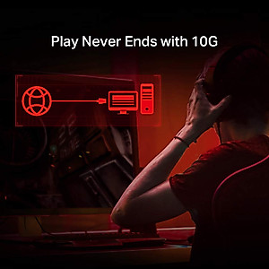 TP-Link TX401 Network Card and Ethernet Adapter 10000 Mbit/s Internal TX401, Internal, Wired, PCI Express, Ethernet, 10000 Mbit/s, Red