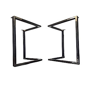 Metal Table Legs, Triangular Style - Any Size and Color