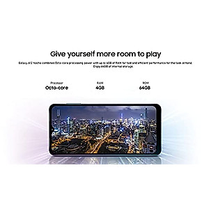 Samsung Galaxy A12 (A127M) 64GB Dual SIM, GSM Unlocked, (CDMA Verizon/Sprint Not Supported) Smartphone Latin American Version No Warranty (Omega Fast Car Charger Bundle) (Black)