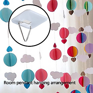 RESHANG 20pcs 1.25 Inch Plate Hangers for The Wall and Hangers Kit, Wall Plate Hangers for Home Office Photo Frames and Decorative Plates Board Painting