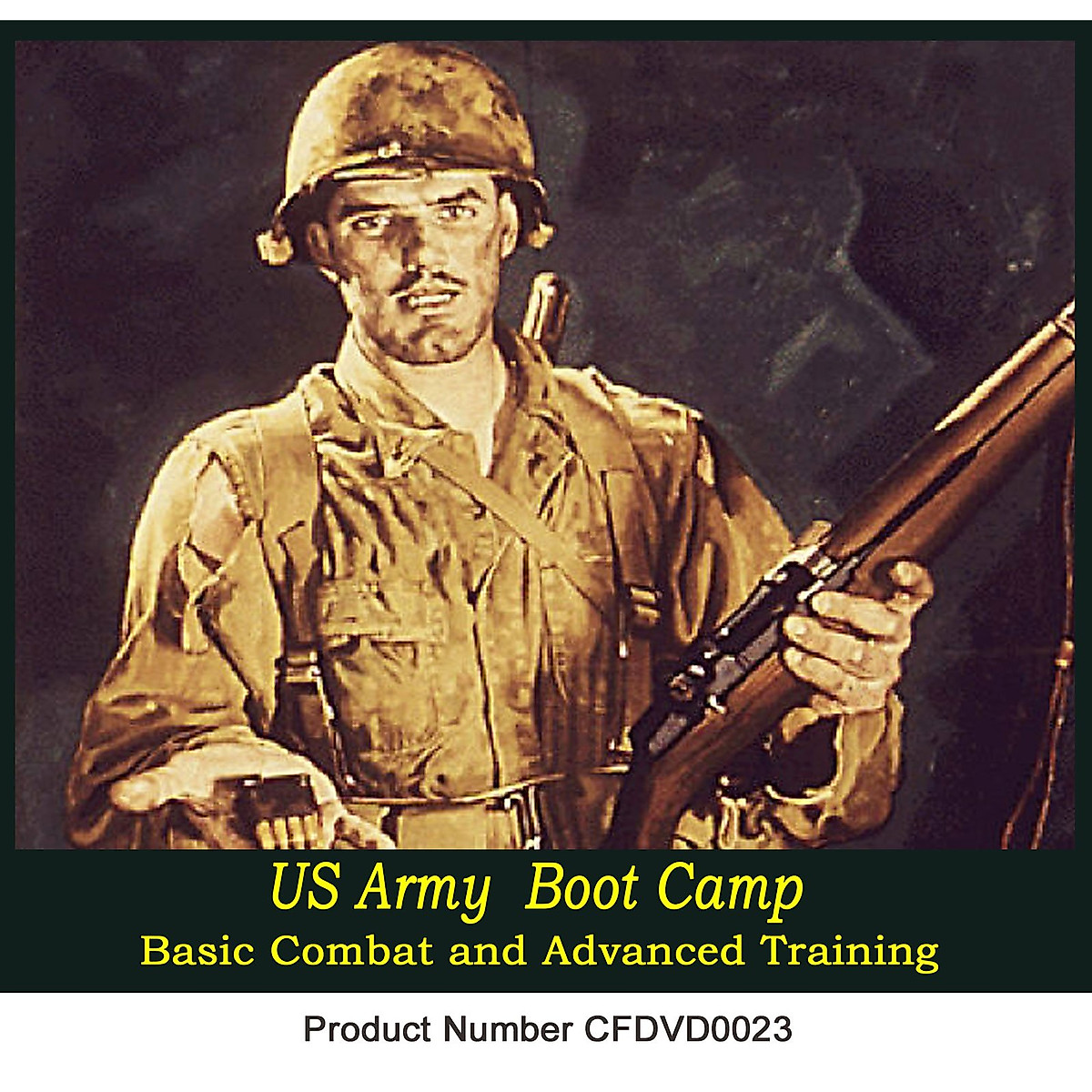 US Army Boot Camp WW2 Old Films Training DVD