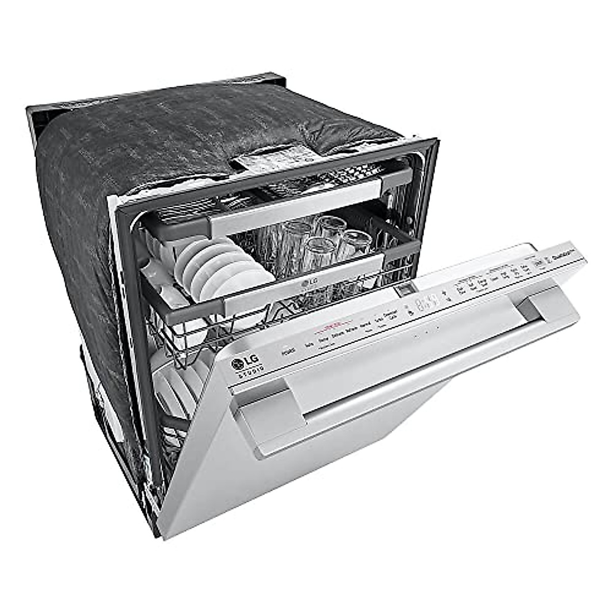 LG Studio LSDTS9882S 40dB Stainless Top Control Smart Dishwasher