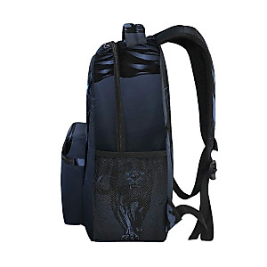 Roaring Panther Backpack School Bag Travel Daypack Rucksack for Boys Students